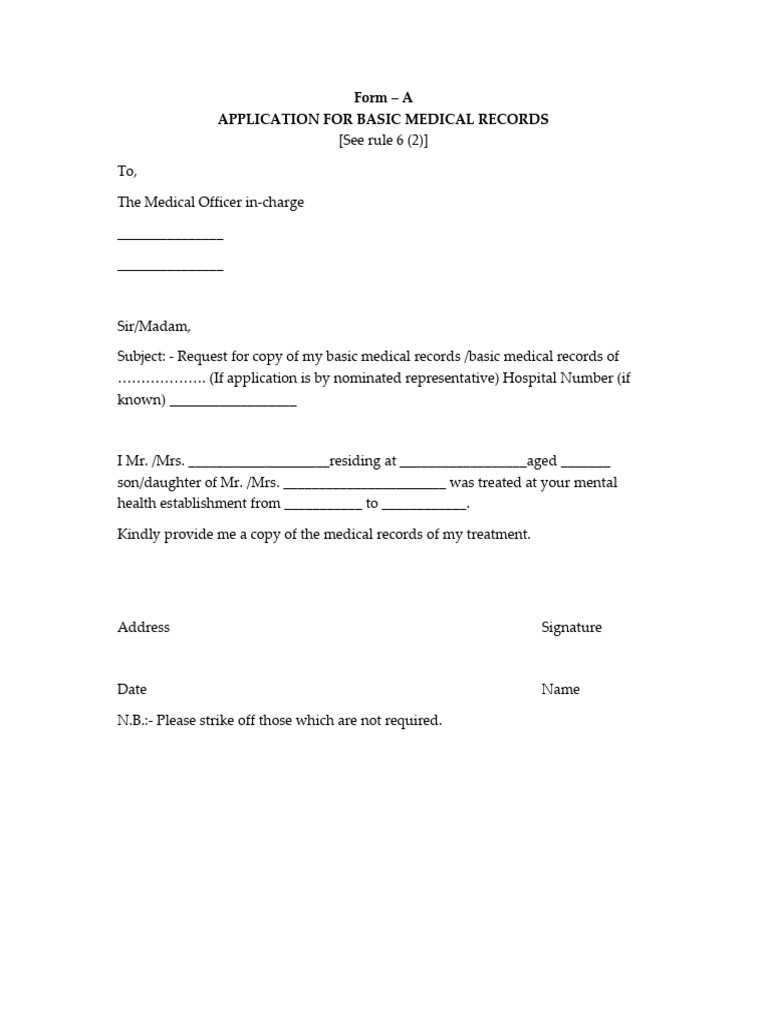 Mhca 2017 Form A en | PDF