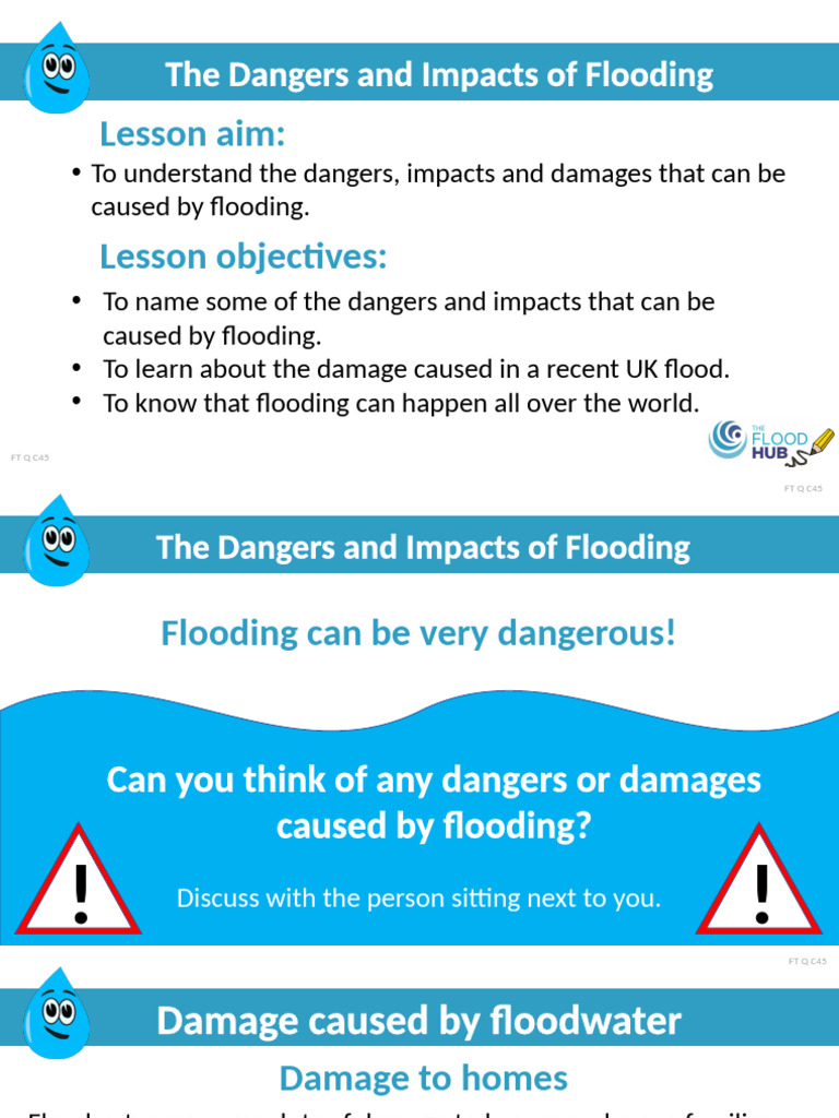 FT Q C45 Lesson 8 The Dangers and Impacts of Flooding | PDF | Flood | Tropical Cyclones