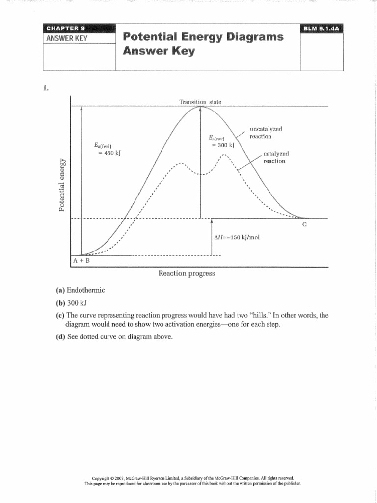 Answers To Review (Diagrams & Thermo Calculations) | PDF