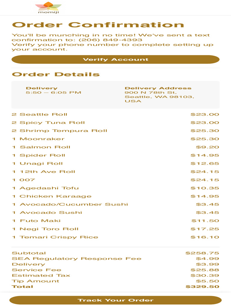 Httpsorder.onlineconsumercheckoutconfirmationb2423e5d Da62 480e b779 97c1d8a7c14b | PDF