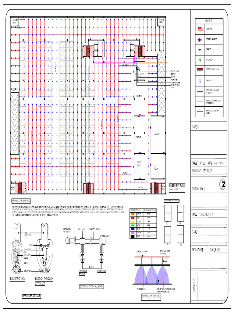 FIRE FIGHTING FINAL-1 | PDF | Fire Sprinkler System | Pipe (Fluid ...