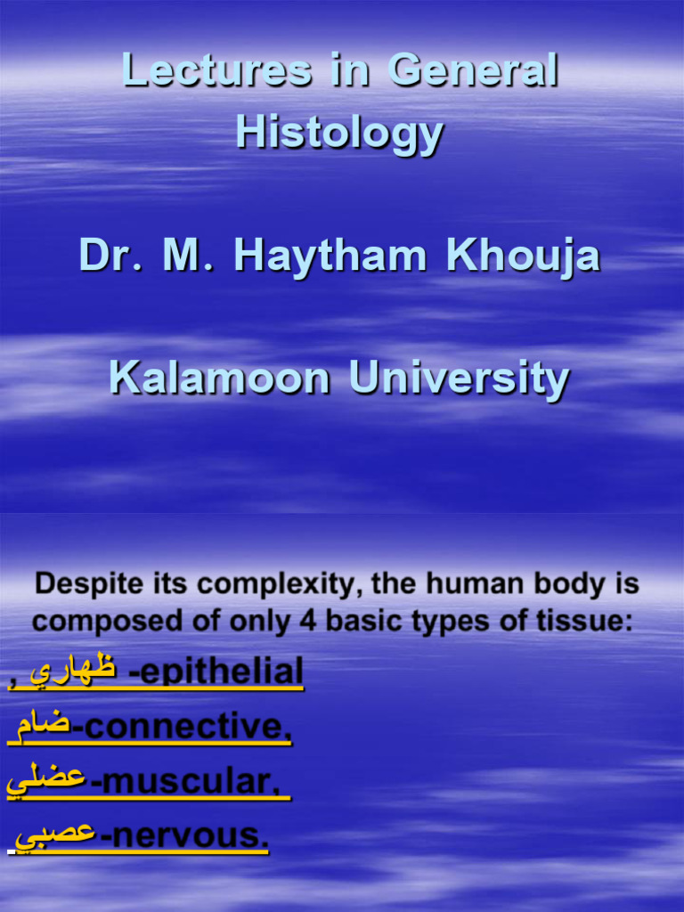 Overview of Human Tissue Types | PDF | Epithelium | Glands