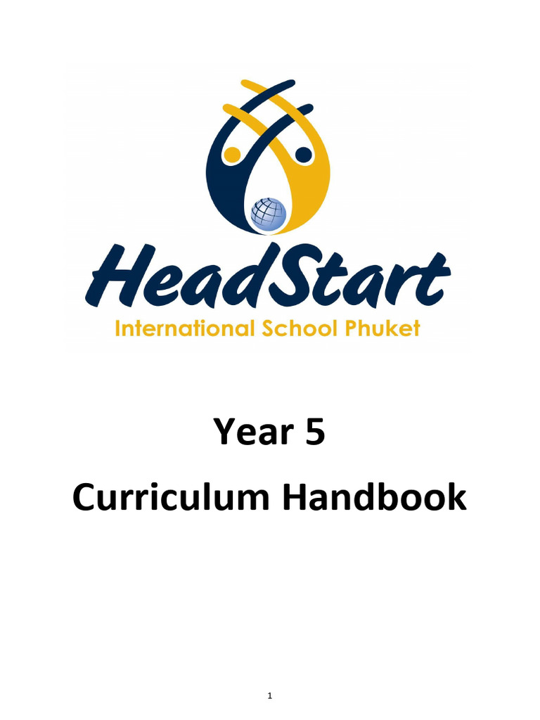 Year 5 Curriculum Booklet | PDF | Thai Language | Reading Comprehension