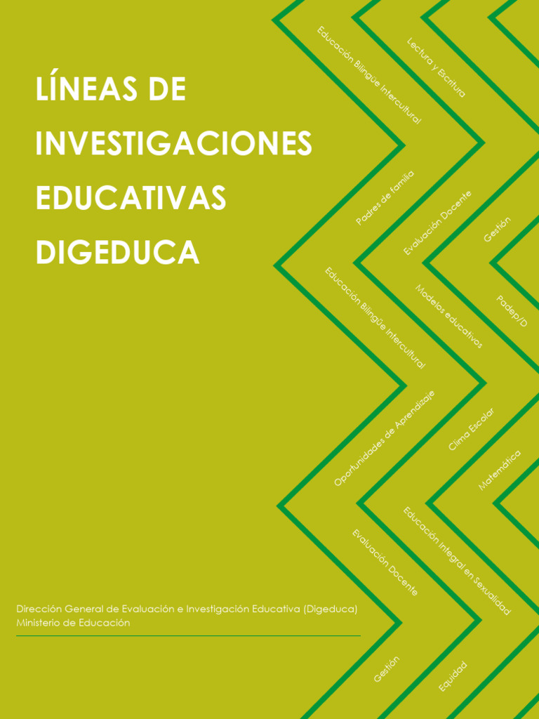 Lineas de Investigaciones | PDF | Modificación de comportamiento ...