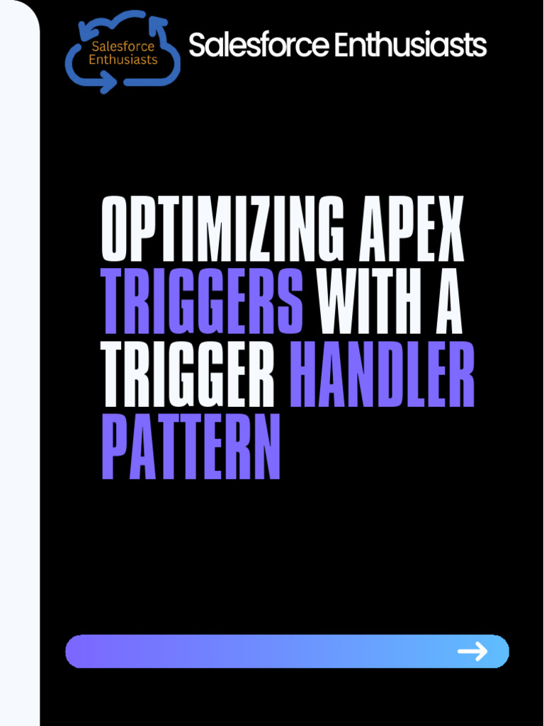 Optimizing Apex Triggers With A Trigger Handler Pattern | PDF | Unit ...