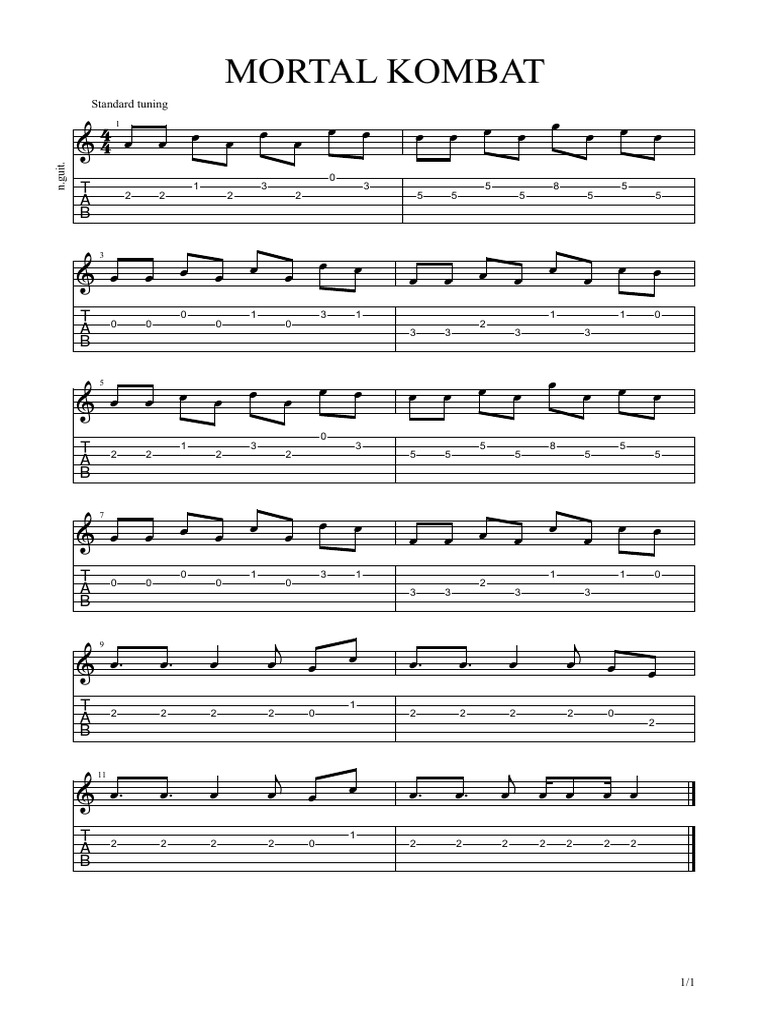 Mortal Kombat | PDF