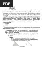 Lesson 4 Frieze Patterns | PDF | Pattern | Symmetry