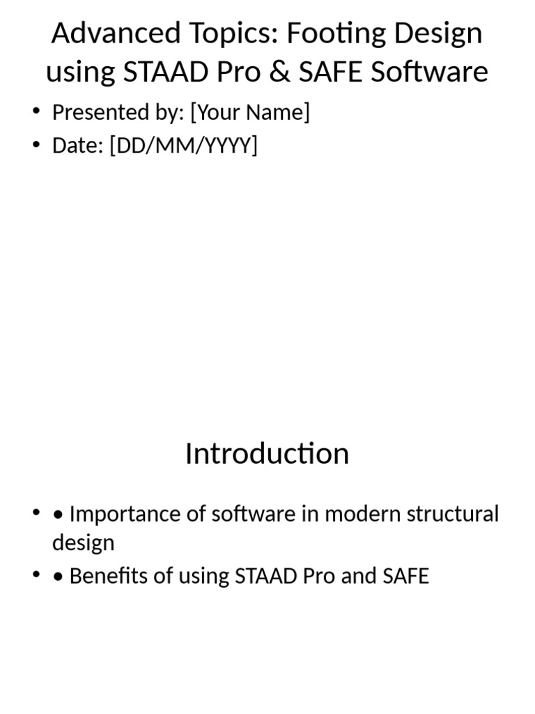 Footing Design Software | PDF