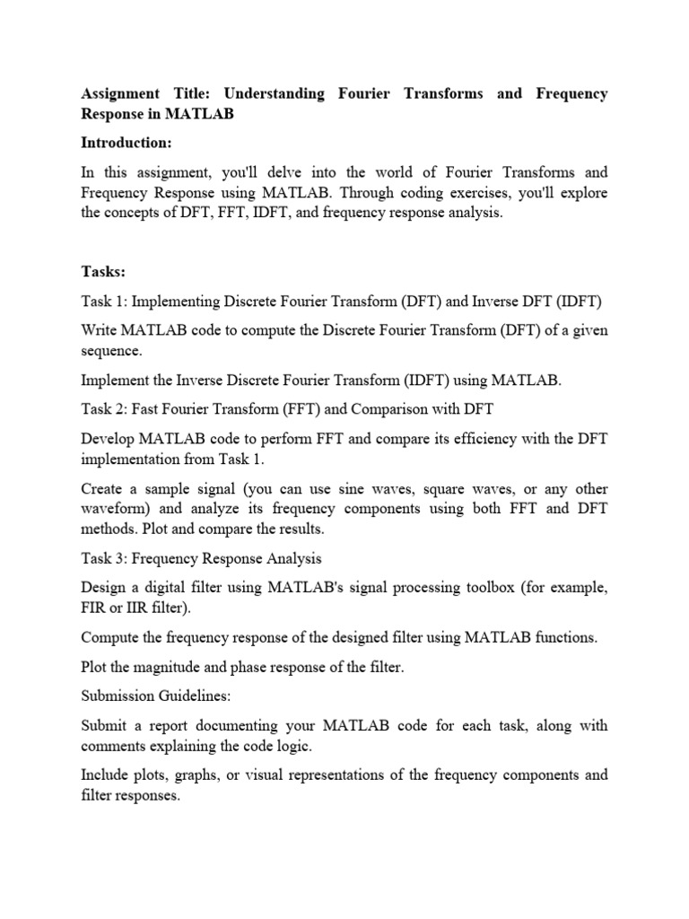 Assignment 2 Question | PDF