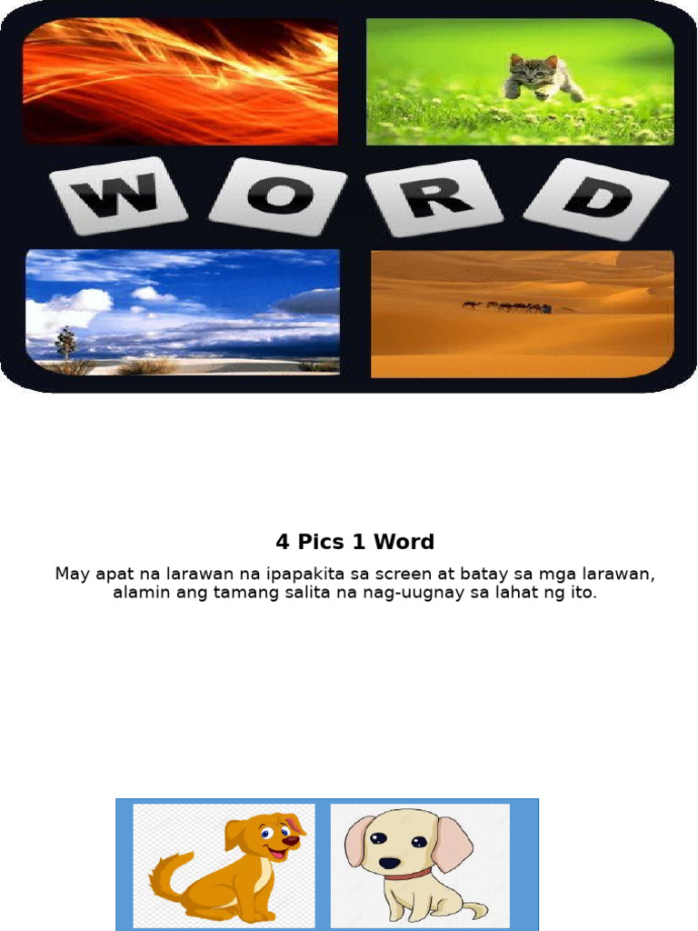 4pics 1word | PDF
