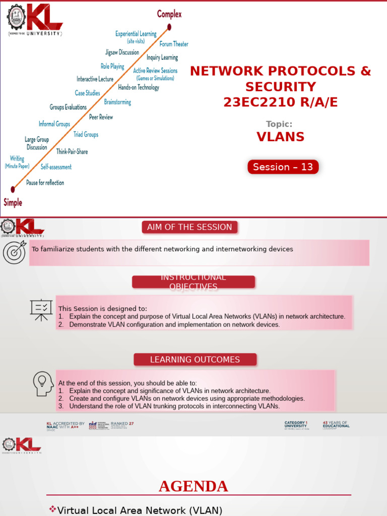 Nps-Session 13 Vlans | PDF | Computer Network | Networks