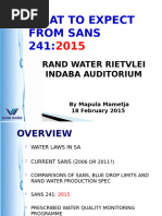 Sans 241 | PDF | Drinking Water