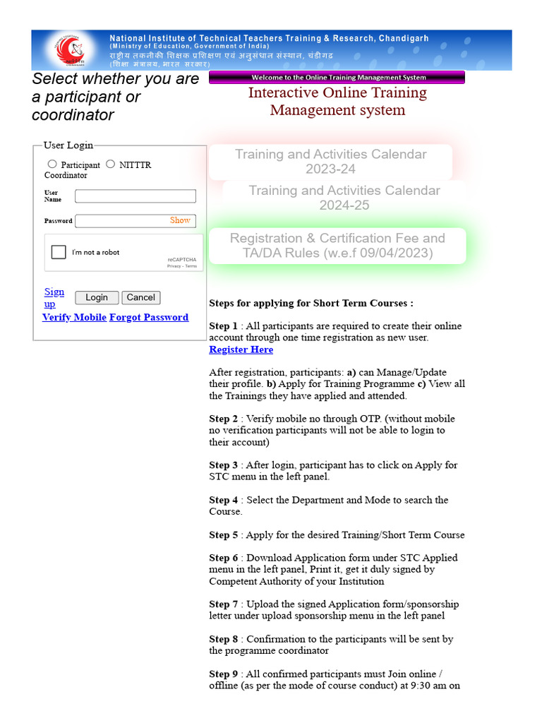 NITTTRchd FDP Portal | PDF | Computer Security | Security