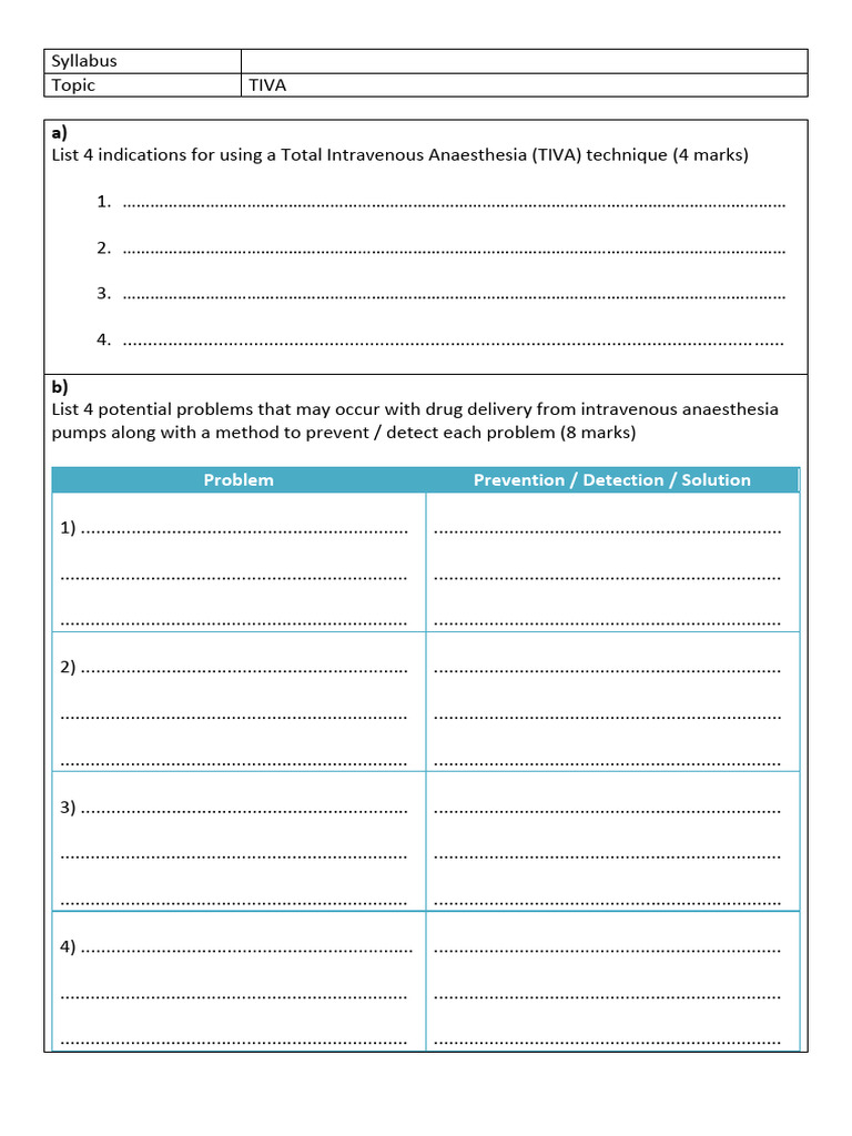 Review Total-Intravenous-Anaesthesia-Tiva | PDF | Intravenous Therapy ...