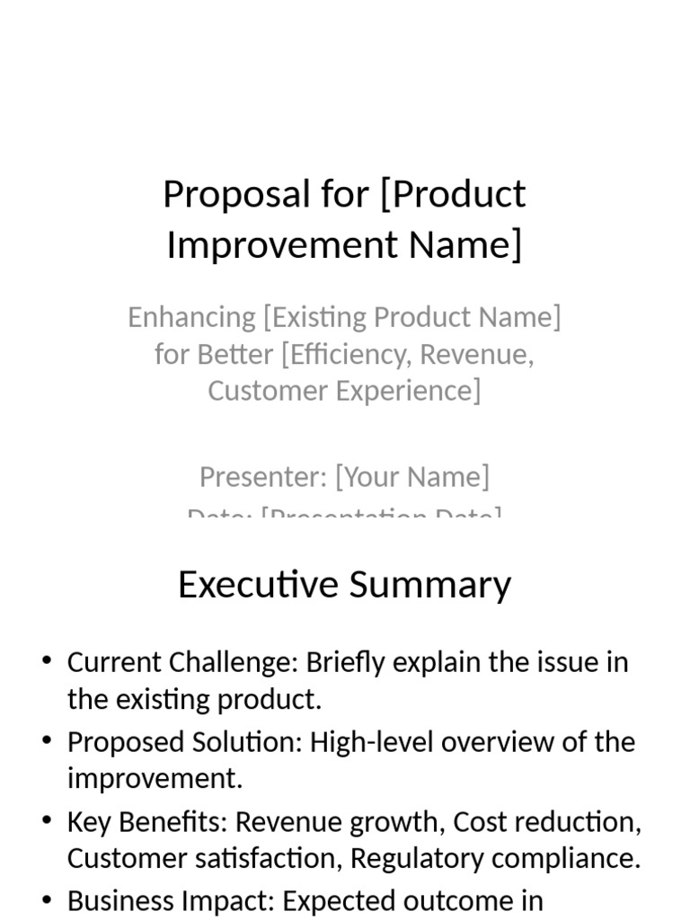 Banking Product Improvement Proposal | PDF