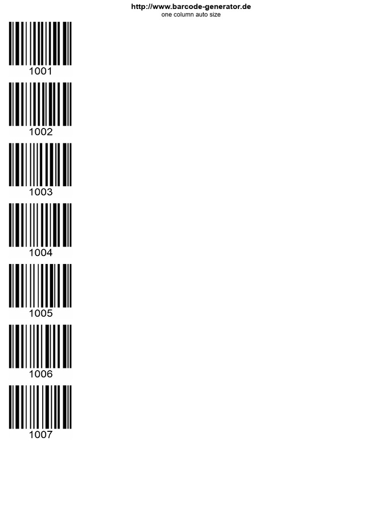 Barcode-Generator de | PDF
