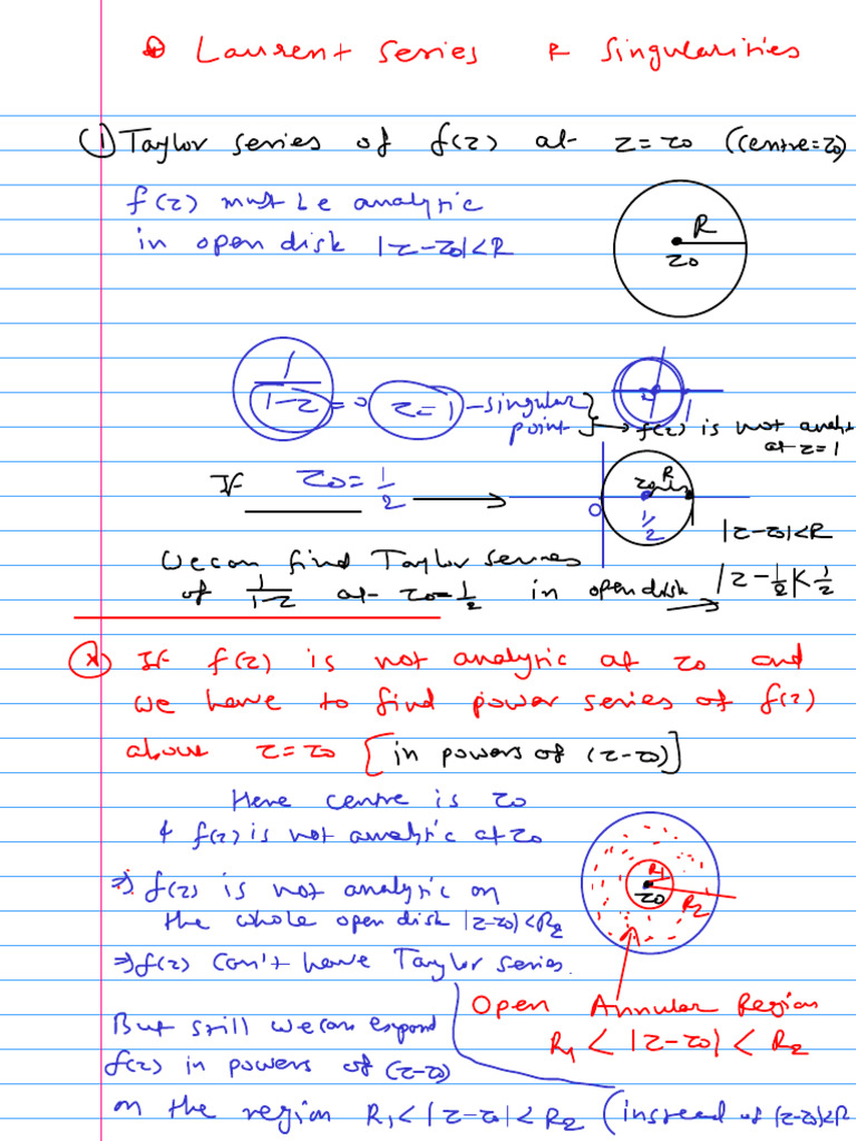 5 Complex Laurent Series | PDF