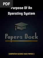 This Is A Process State Transition Diagram Used in Operating Systems To ...