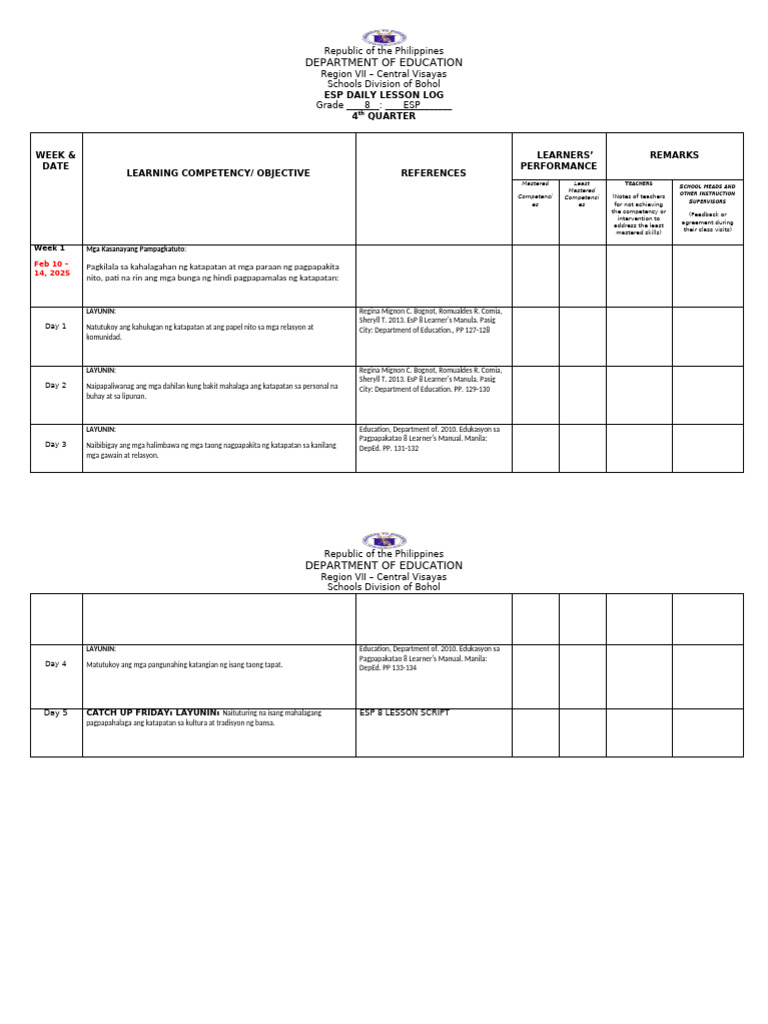 Esp-8 DLL - Q4 | PDF