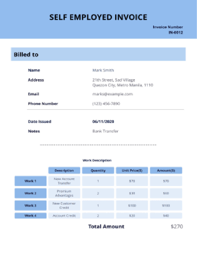Employee Invoice | PDF