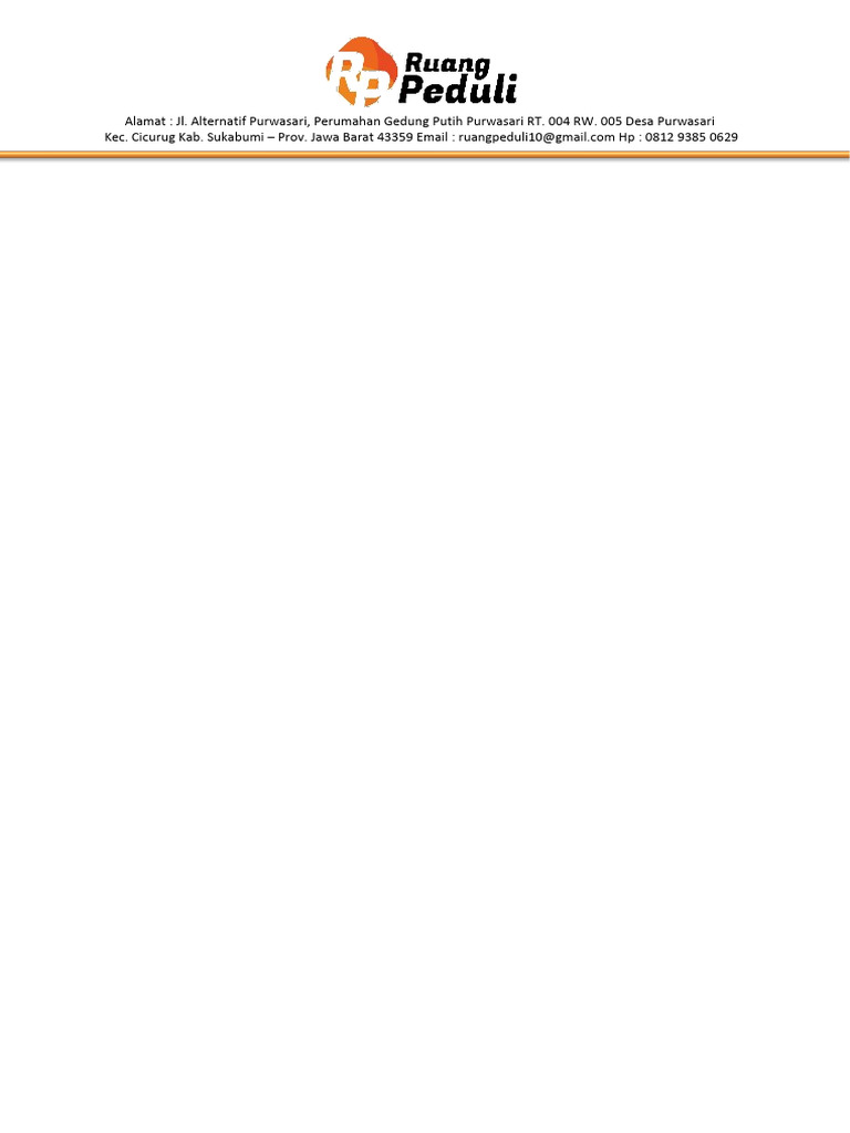 Undangan Rapat Koordinasi | PDF