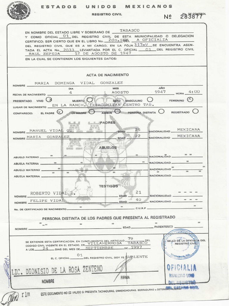 Acta Maria Dominga | PDF