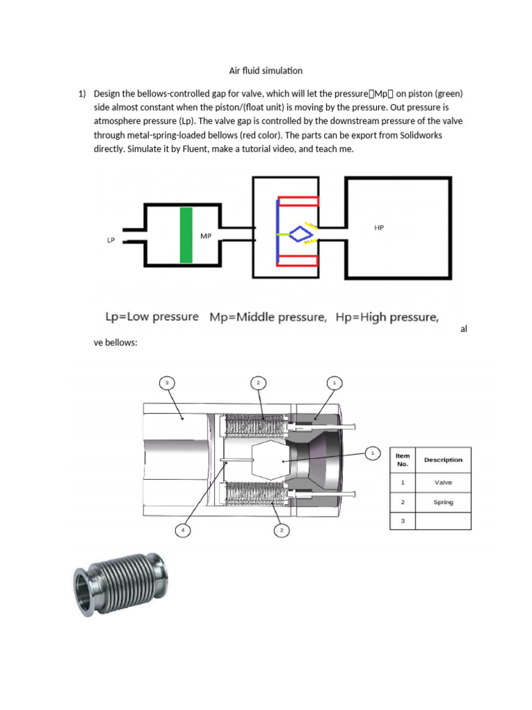 Air Fluid Simulation - For - Valve2 | PDF