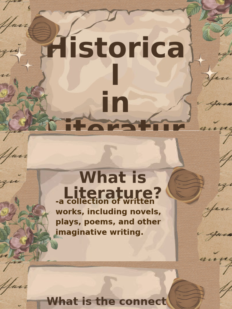 Understanding Historical Literature | PDF