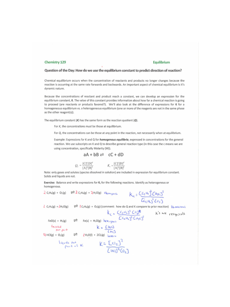 16 - Equillibrium | PDF