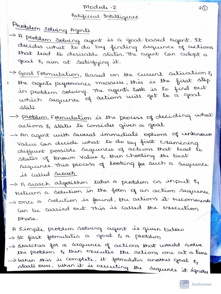 AI Module - 2 Notes | PDF