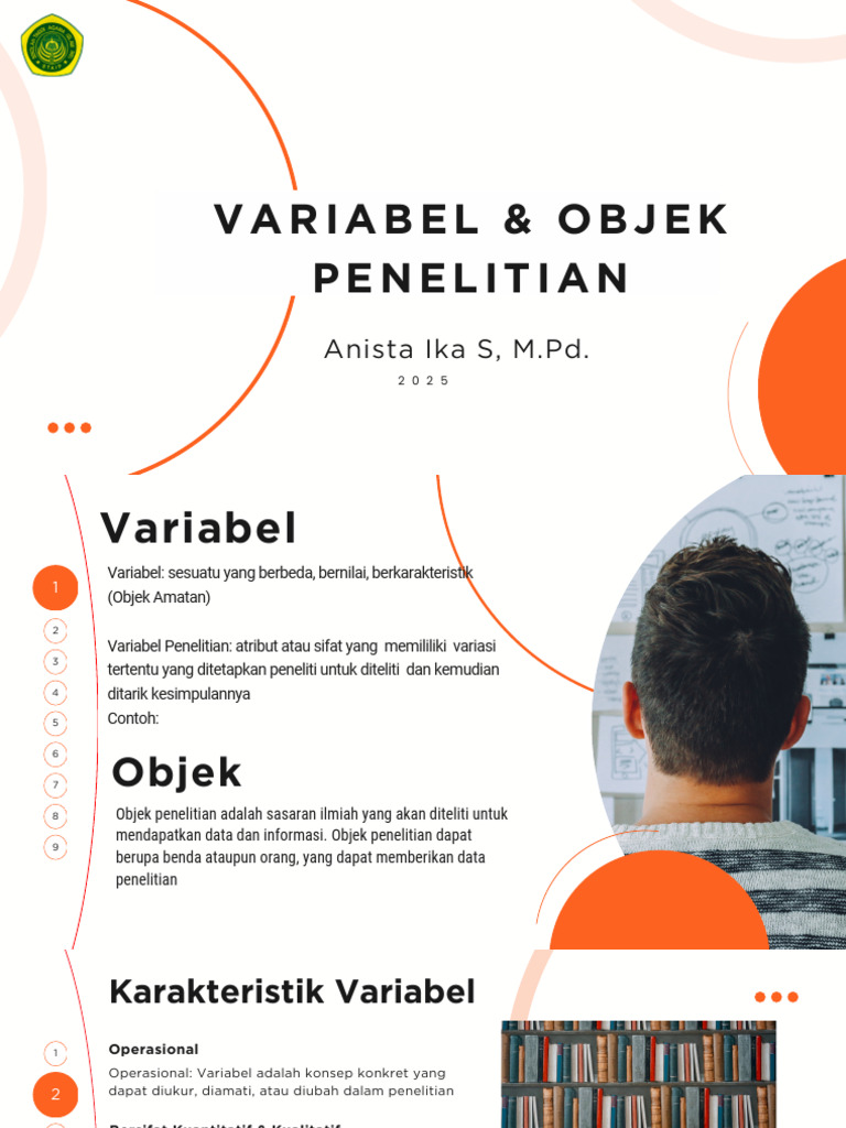 Variabel dan Objek dalam Penelitian | PDF