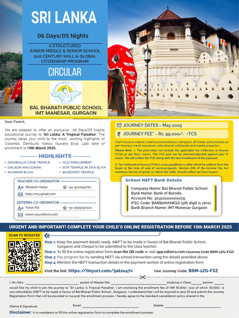 EdTerra - 2025 - Bal Bharati Public School - Imt Manesar - Gurgaon | PDF