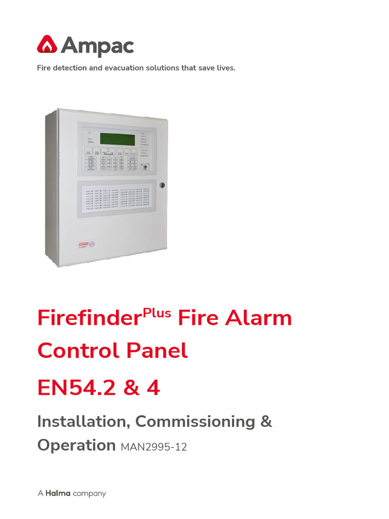 Firefinder Plus Control Panel Manual | PDF | Equipment