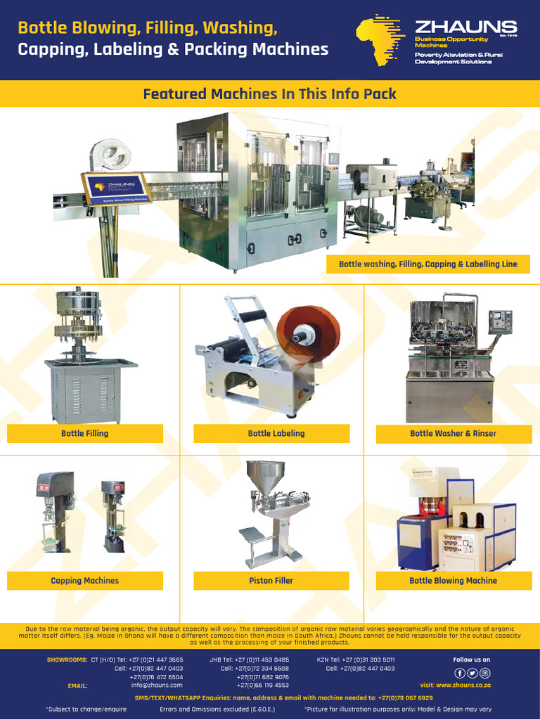 Bottle Blowing Filling Pdf