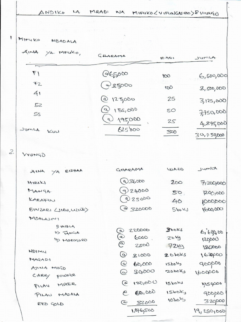 Andiko La Mradi | PDF