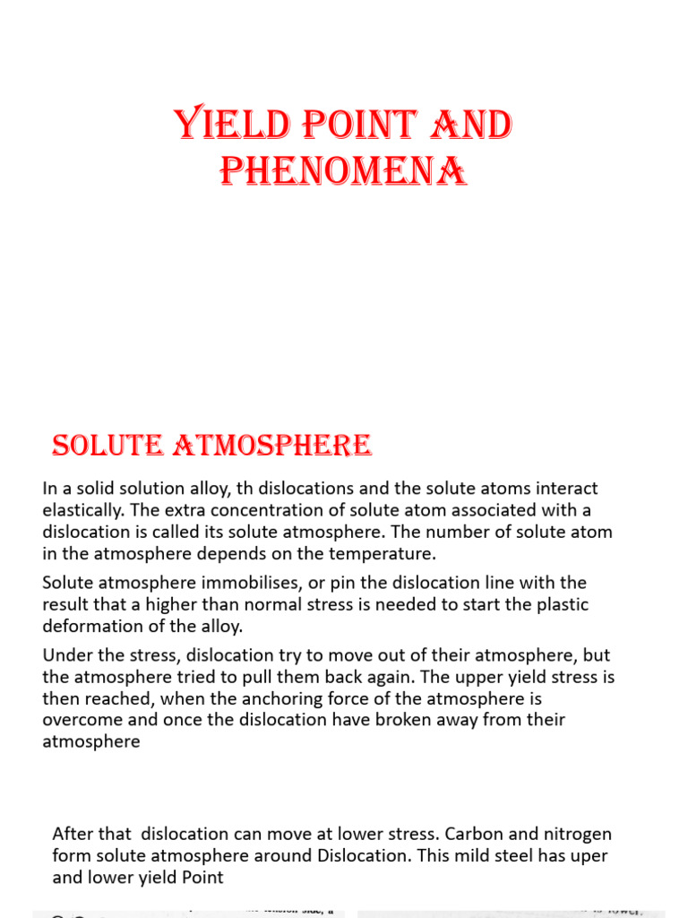 Yield Point Phenomena - 25546899 - 2024 - 02 - 05 - 16 - 50 | PDF ...