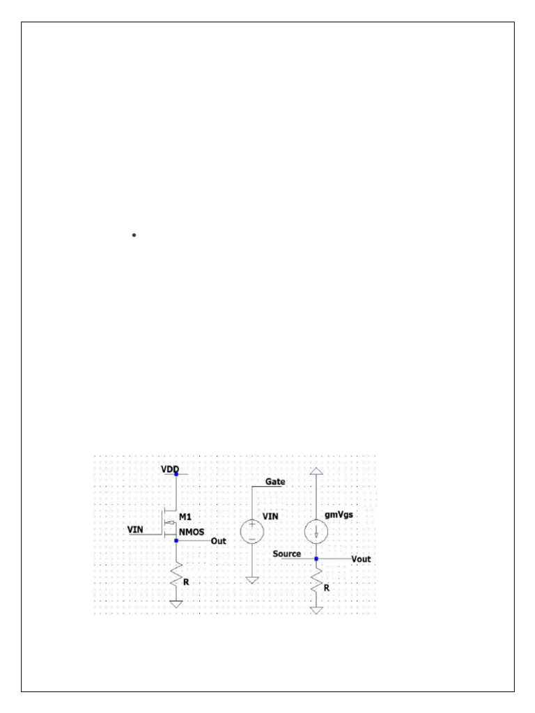Common Drain | PDF | Amplifier | Field Effect Transistor