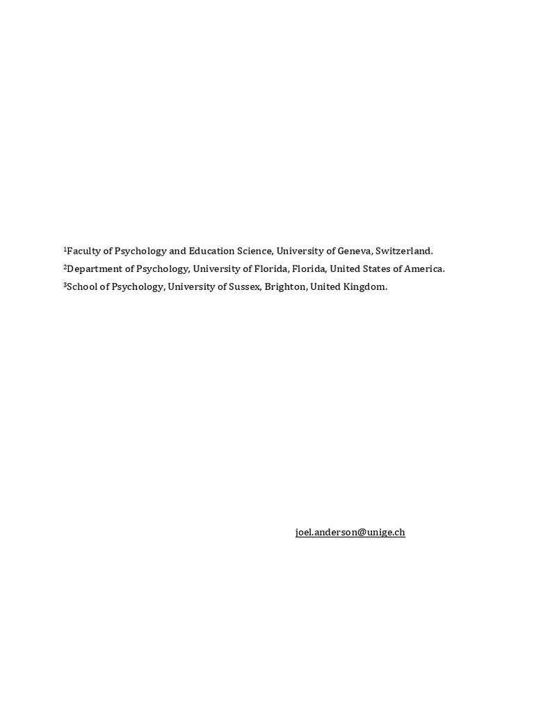 AM Anderson 2016 The Academic Adjustment Scale Measuring The | PDF ...