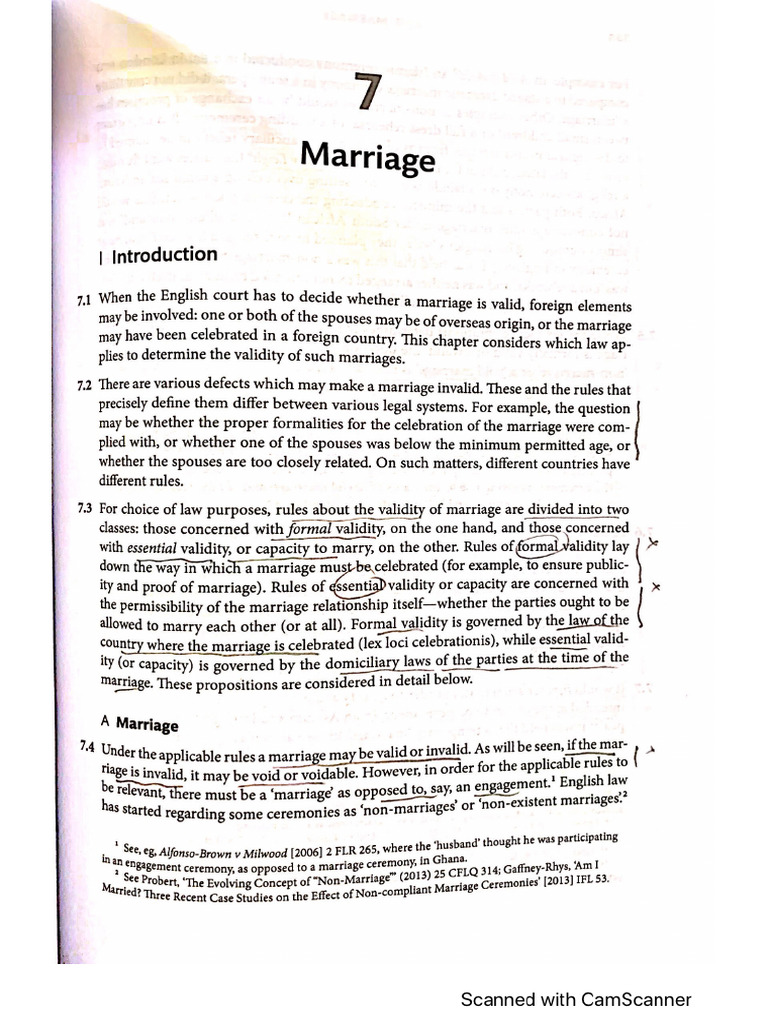 Marriage (CH) | PDF
