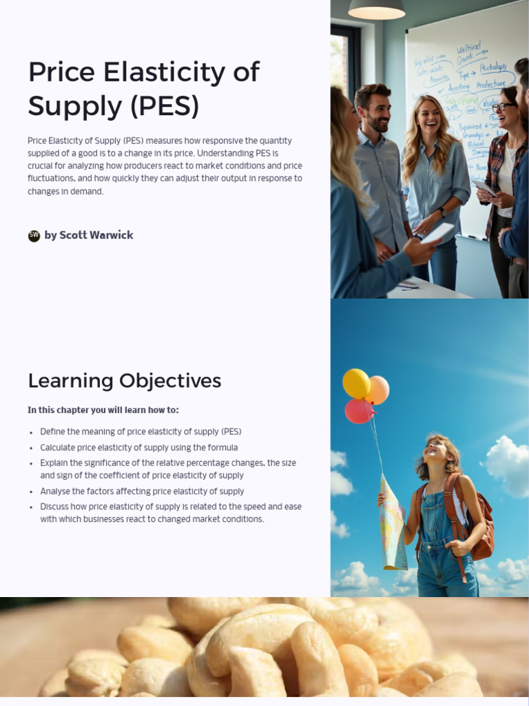 Y12 U2C9 - Price Elasticity of Supply PES | PDF | Supply (Economics ...