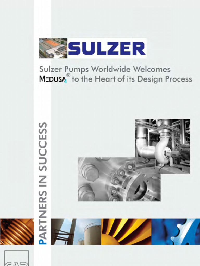 Sulzer Pumps: Innovating with MEDUSA CAD | PDF | Medusa