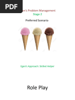 Egan's Skilled Helper Model Overview | PDF | Brainstorming | Goal