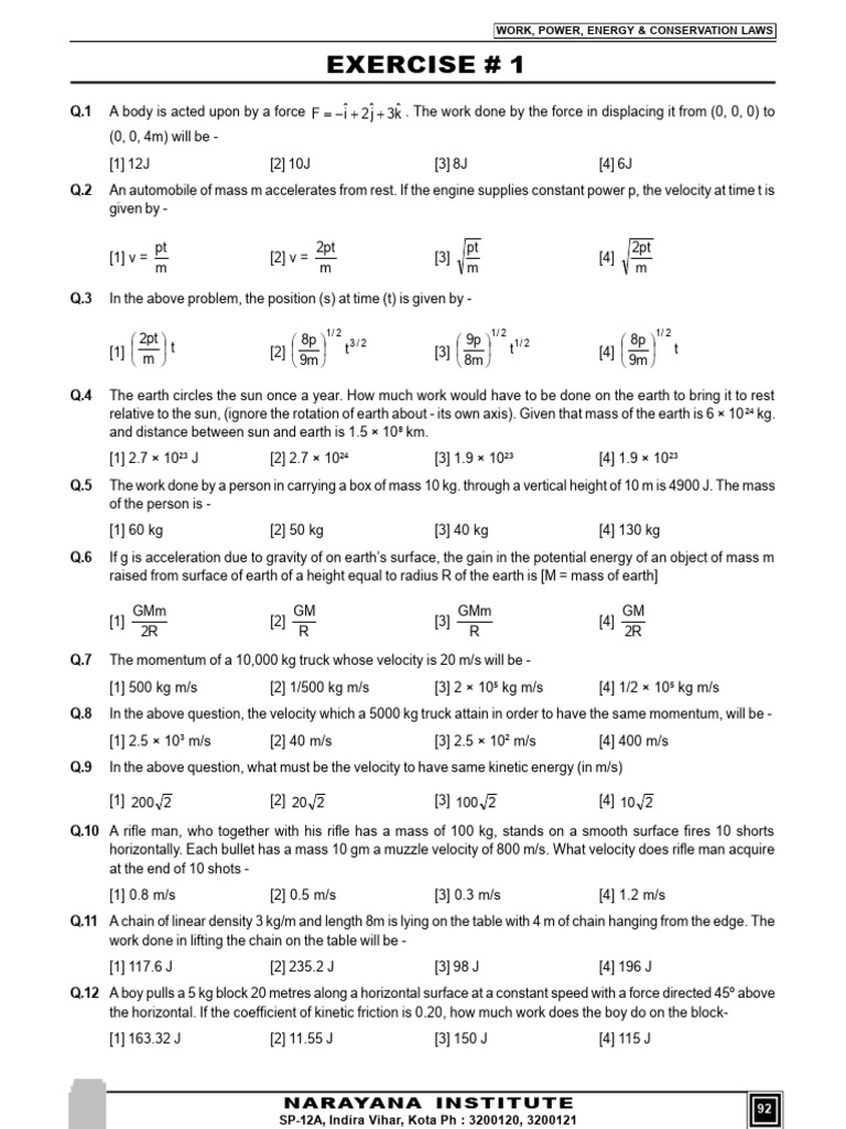 8.WPE and Conservation laws | PDF | Collision | Momentum