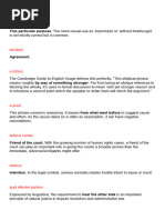 Key Latin Terms in Legal Context | PDF | Jargon | Common Law