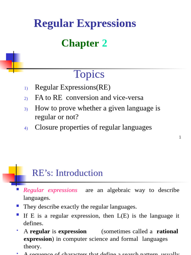 Chapter 2 RegularExpressions (3) | PDF | Regular Expression | String ... Chapter 2 RegularExpressions (3) | PDF | Regular Expression | String ...