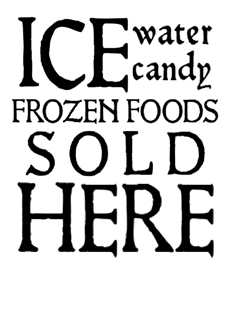 Ice Sold Heere | PDF