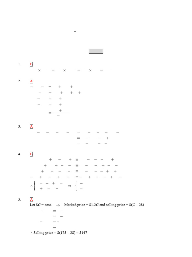 02 F.5 First Exam P2 Solution | PDF | Mathematics