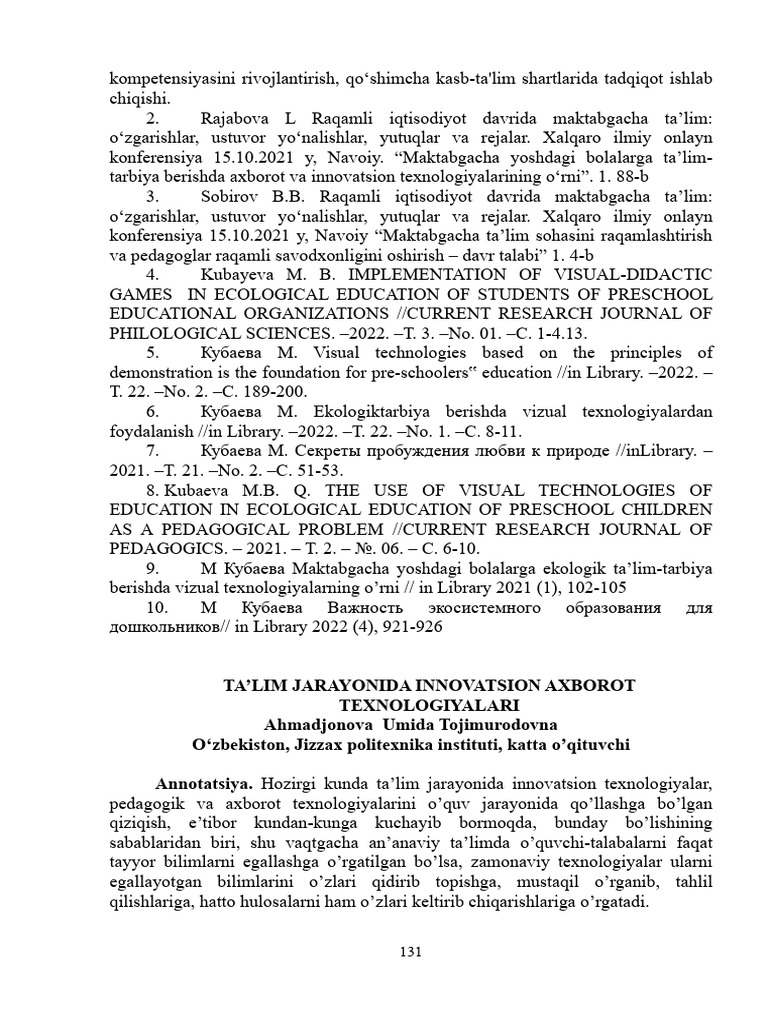 1 Qism 131 134 | PDF