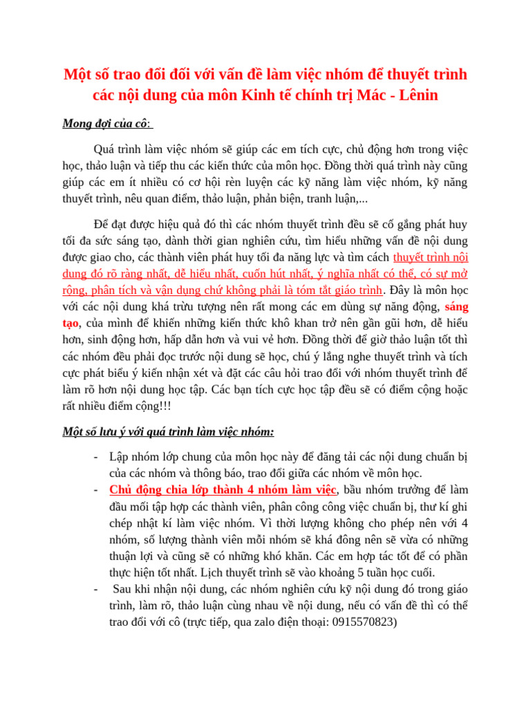 Lam viec nhom KTCT | PDF