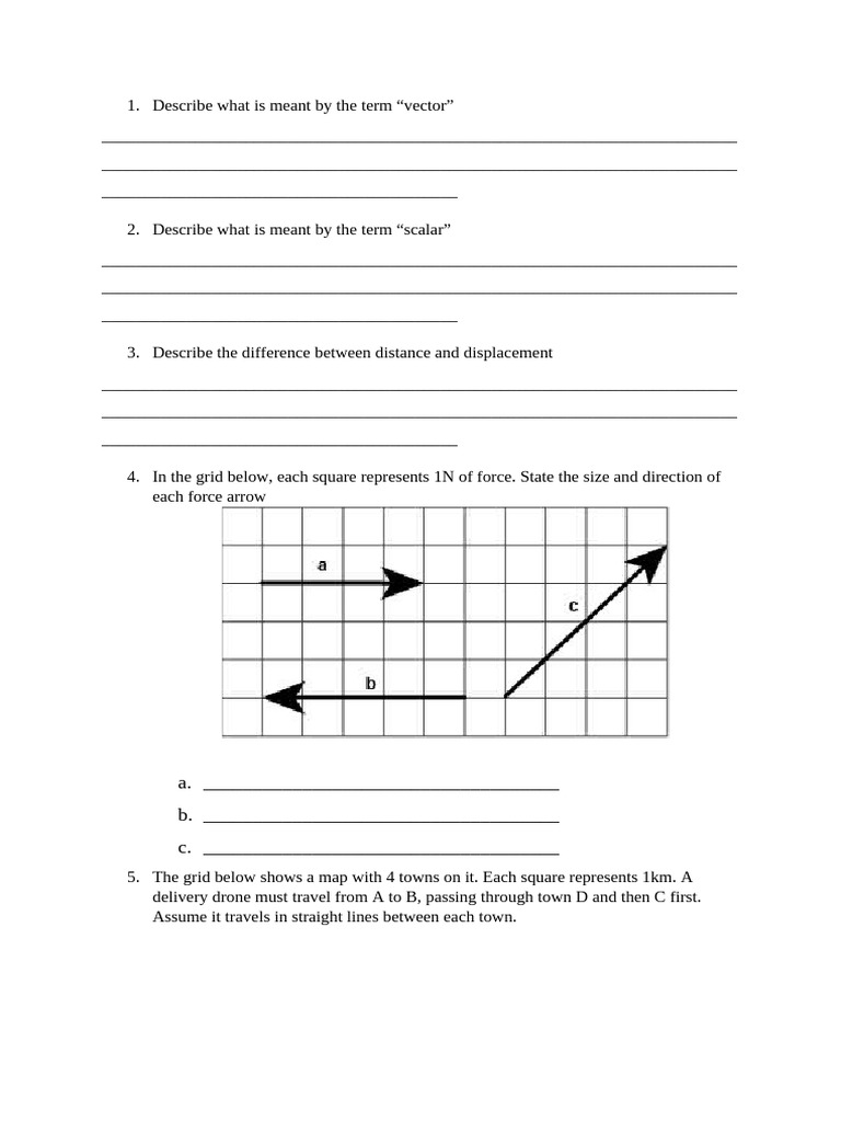 L1-Distance-and-Displacement-questions | PDF